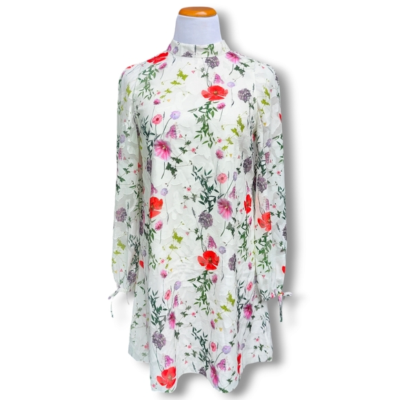 Ted Baker | Dresses | Ted Baker Imane Floral Print Tunic Dress Nwt Size ...